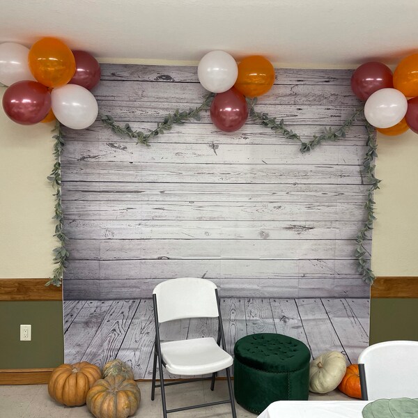 8ftx8ft | Wood Vinyl Party Backdrop, Wooden Floor Board Photo Backdrop ...