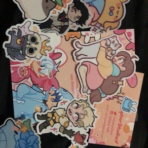 The Owl House SET 3 Inspired Stickers Ft: Luz, Amity, Hunter, Raine ...