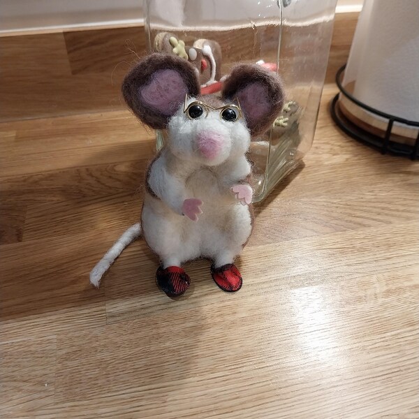 Animal Wire Armature / Needle / Felt / Mouse / Badger / Hare / Fox ...