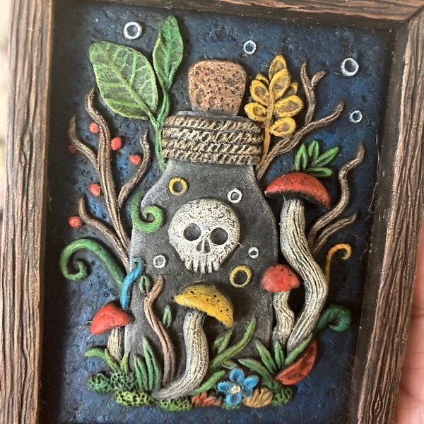Dumbo Rat on Cemetery. Tombstone Red Flowers Skulls on Rock. Colorful ...