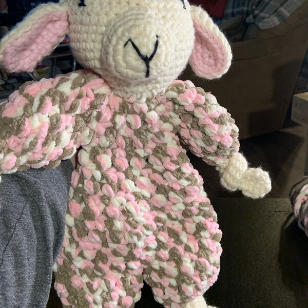 Crochet Pattern:sheep Ragdoll Lovey/ Amigurumi/ Stuffy/ Softie/ Animal ...