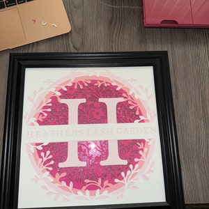 3D Split Monogram A-Z Shadow Box, Custom Name, Alphabet Family Name SVG ...