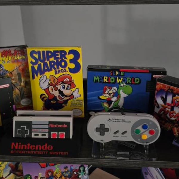 Personalized Nintendo Entertainment System Controller Model Custom 3D ...