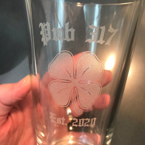 Personalized Pint Glasses, Pint Glass, Engraved Beer Glass, Custom Pint ...