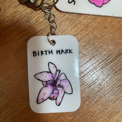 Wooden Sunflower Keychain Hand-painted Keychain Accessory - Etsy