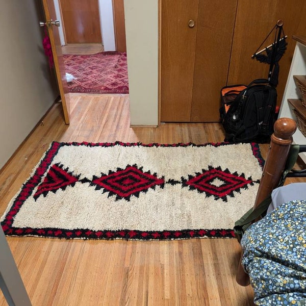 Custom Moroccan Rug - Sheep Wool Rug - Handwoven Rug - Living Room Rug ...