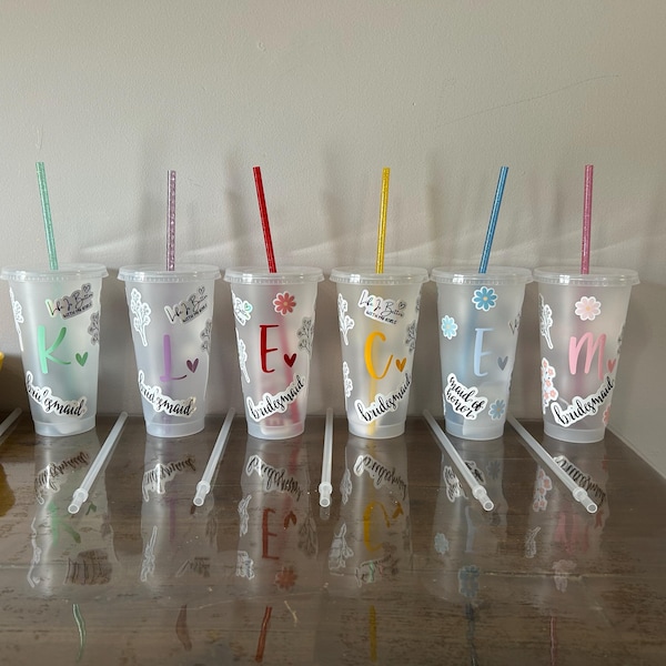 White Reusable Cold Cup 24oz. - Etsy