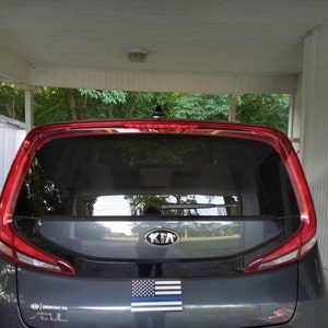 Thin Blue Line American Flag Magnet Decal 5 X 8 Heavy Duty for Car ...