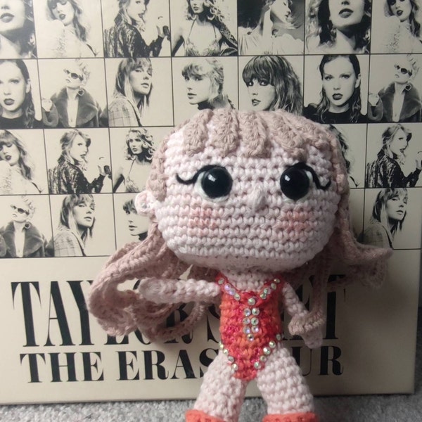 Taylor Swift Amigurumi Crochet Pattern, Funko Pop Style (PDF) - Etsy