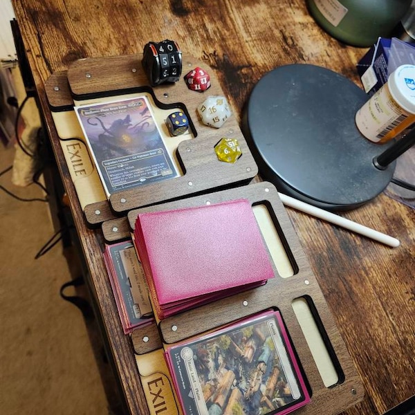 Magic the Gathering Totem Card Holder - MTG Custom Gift - Standard ...