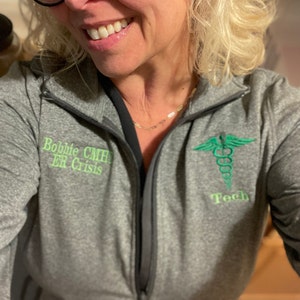 CNA Jacket RN LPN Personalized Gift 3fs - Etsy