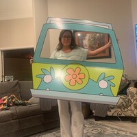 Van Photo Booth Frame Hippie Van Photo Booth Prop Custom Photo Booth ...