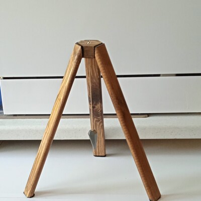Handmade portable Wooden Pendulum Tripod Display Stand for Use With Any ...