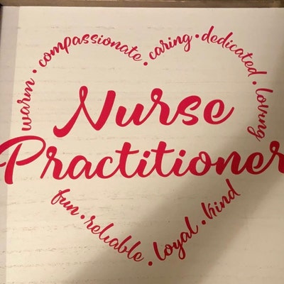 Nurse Practitioner Svg, Np Svg, Nursing Svg, Nurse Svg, Nurse Heart ...