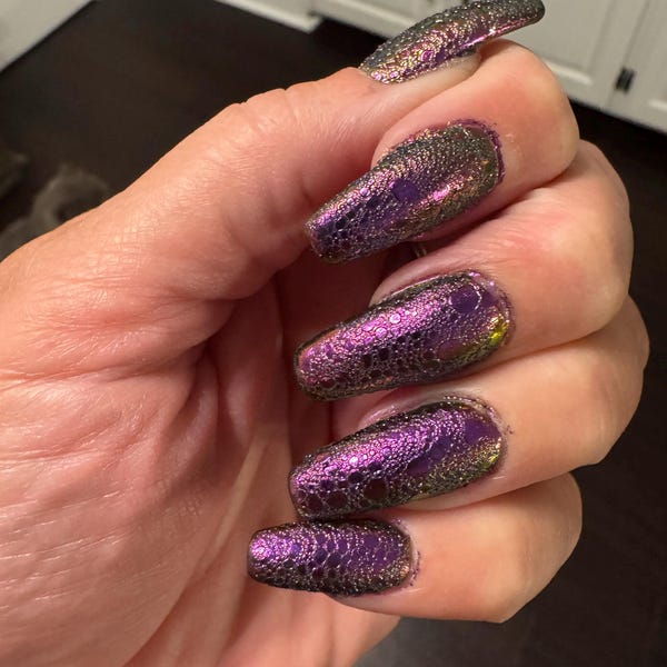 Celestial Blaze Showstopper Copper, Gold, Bronze & Pink Metallic-look ...
