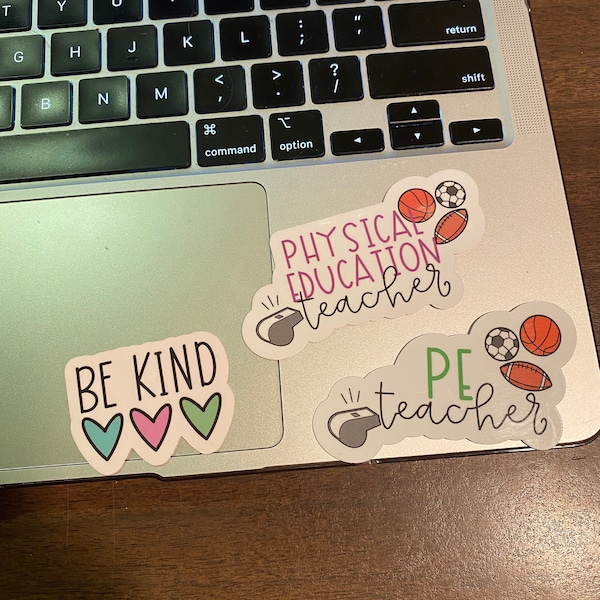 PE Teacher Sticker, Coach Sticker, Specials Teacher Sticker, Teacher ...