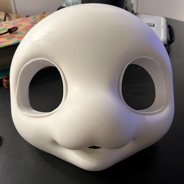 Soft Snoot Base Lightweight Furry Head Base for Fursuit Cosplay Puppy ...