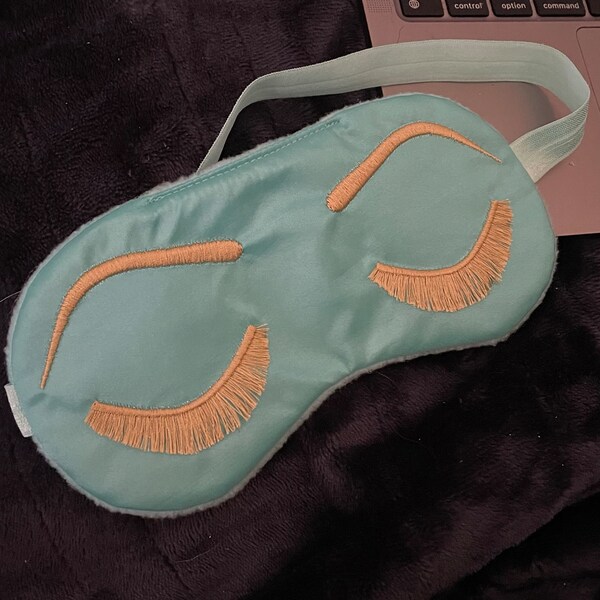 PINK SUNGLASSES Sleeping Eye Mask, Pilot Aviator Sleep Mask, Travel ...