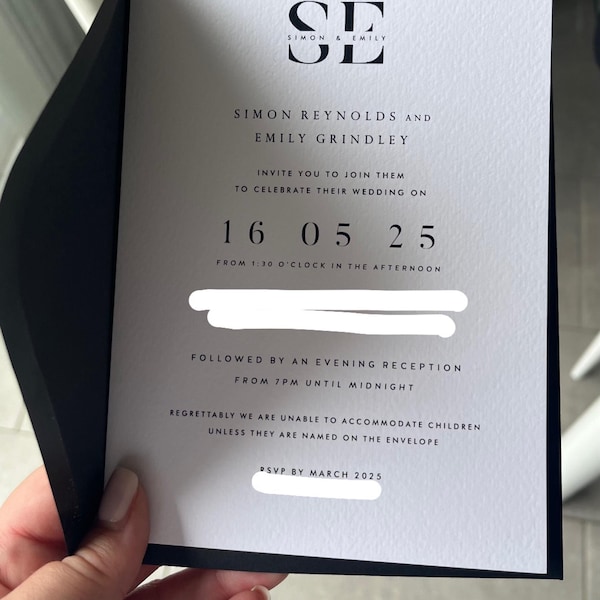Modern Save the Date Wedding Cards, Minimalist Wedding Postcards ...