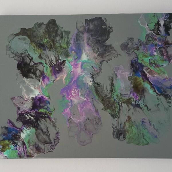 Resin Ocean Wave Coaster Set of 4, Round Wood Beach Coasters, Handmade ...