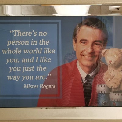 Classroom Posters Neighborhood Mr Rogers Poster Decorations Mindset ...