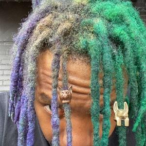 Tribal Dread Bead Dread Bead Bone Dread Bead Dreadlock Accessory Norse ...