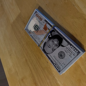 Your Face on Money Game Money 100 Dollar Bill Party Money - Etsy