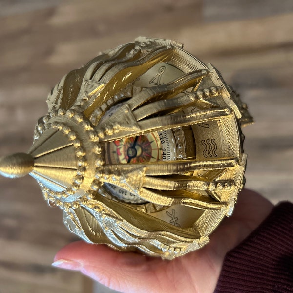 Large 3D Printed Liahona With Real Working Compass, Beautiful Gift for ...