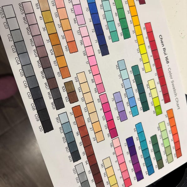 Blank Swatch Printable Swatch Sheet Paint & Color Swatch Template DIY ...