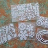Stitched Tags Metal Cutting Dies Nesting Metal Craft Dies Tag Craft Die ...