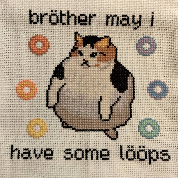 Brother May I Have Some Loops - Cat Meme - Funny, Modern, Subversive ...