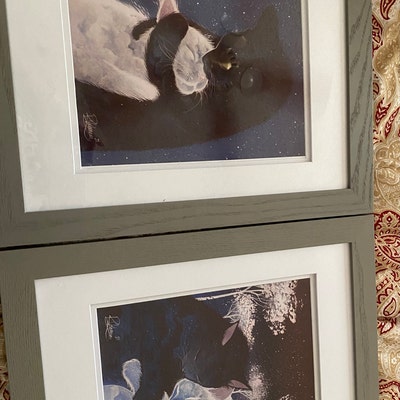 Holy Cat by Raphaël Digital Art Print - Etsy