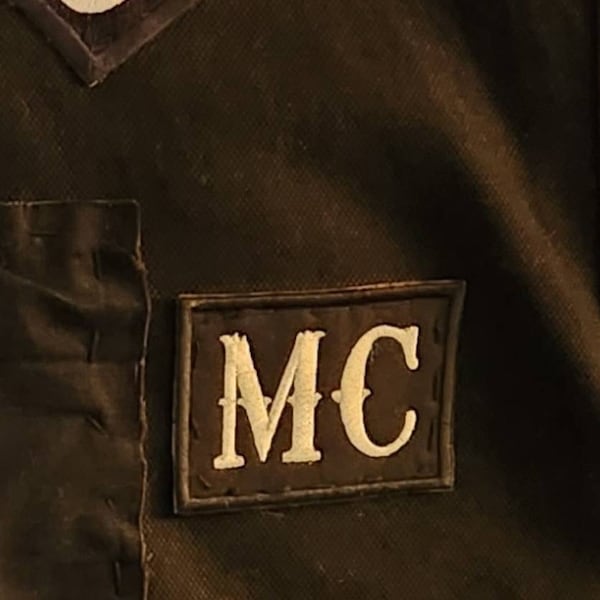 Custom Embroider Biker Top Rocker - Etsy