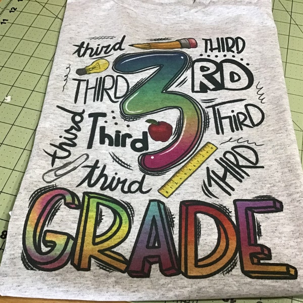 Third Grade Teacher Png, 3rd Grade Teacher Clipart, PNG File for ...