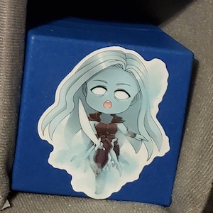 Chibi Chandra Peeker Sticker Laptops Journals Deckboxes and - Etsy