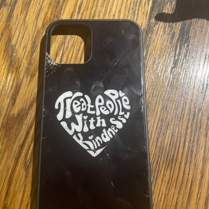 I Heart I Love Phone Case Personalized Black & White Heart - Etsy UK