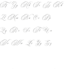 Cursive Letters Font Wedding Font Cursive Font Cursive Script Wedding ...