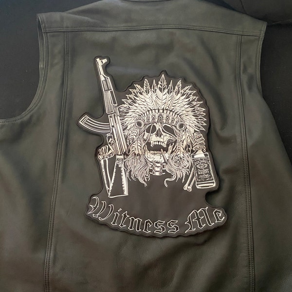 Custom Patch for Bikers, Any Size, Motoclub Jacket, Large Patch, Back ...