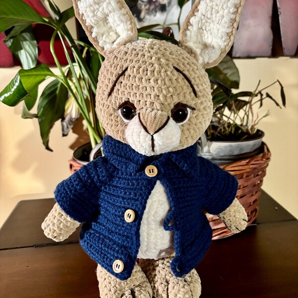 Crochet Bunny Pattern / Stuffed Bunny / Crochet Animals / Amigurumi ...