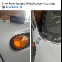 Mini Car Tag - Personalised - Etsy