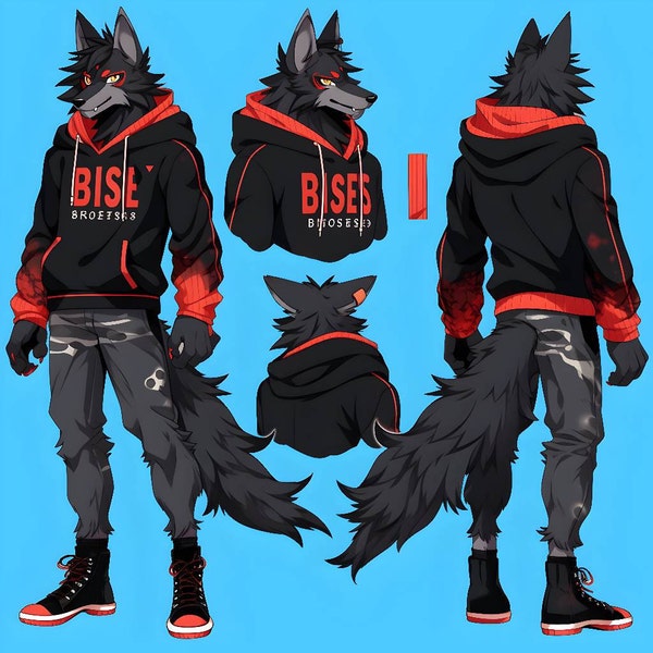 Fursona Adopt Limited Edition: Fursona Adoptable Collectable - READ DESCRIPTION - Only 10 Will ...