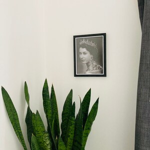 Punk Queen Queen Elizabeth Home Decor Wall Art Print - Etsy UK