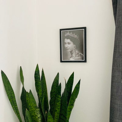 Punk Queen Queen Elizabeth Home Decor Wall Art Print - Etsy UK