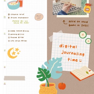 Study Stickers Printable Stickers Digital Stickers Goodnotes Journal ...