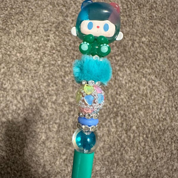 HEART Beaded Pens , Characters , Cute Pens, Elevate Your Station at the ...