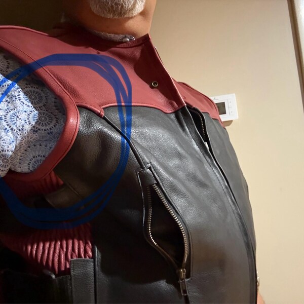 Leather Chap Golden Brown Suede Fringes Style Braided Chap Western ...