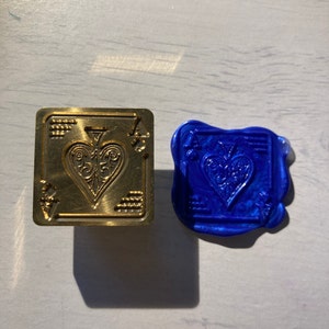 8 Designs of Post Stamp Seal Wax Seal Stamp, Metal Stamp Head Wax Seal ...