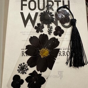 Laminated Bloody Acrylic Paint Bookmark Customizable Red and Black ...