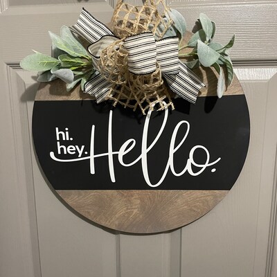 Hi. Hey. Hello. SVG Welcome Design - Etsy