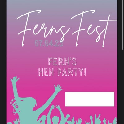 Floral Pastel Personalised Henfest Lanyards Hen Do Stag Do Team Bride ...